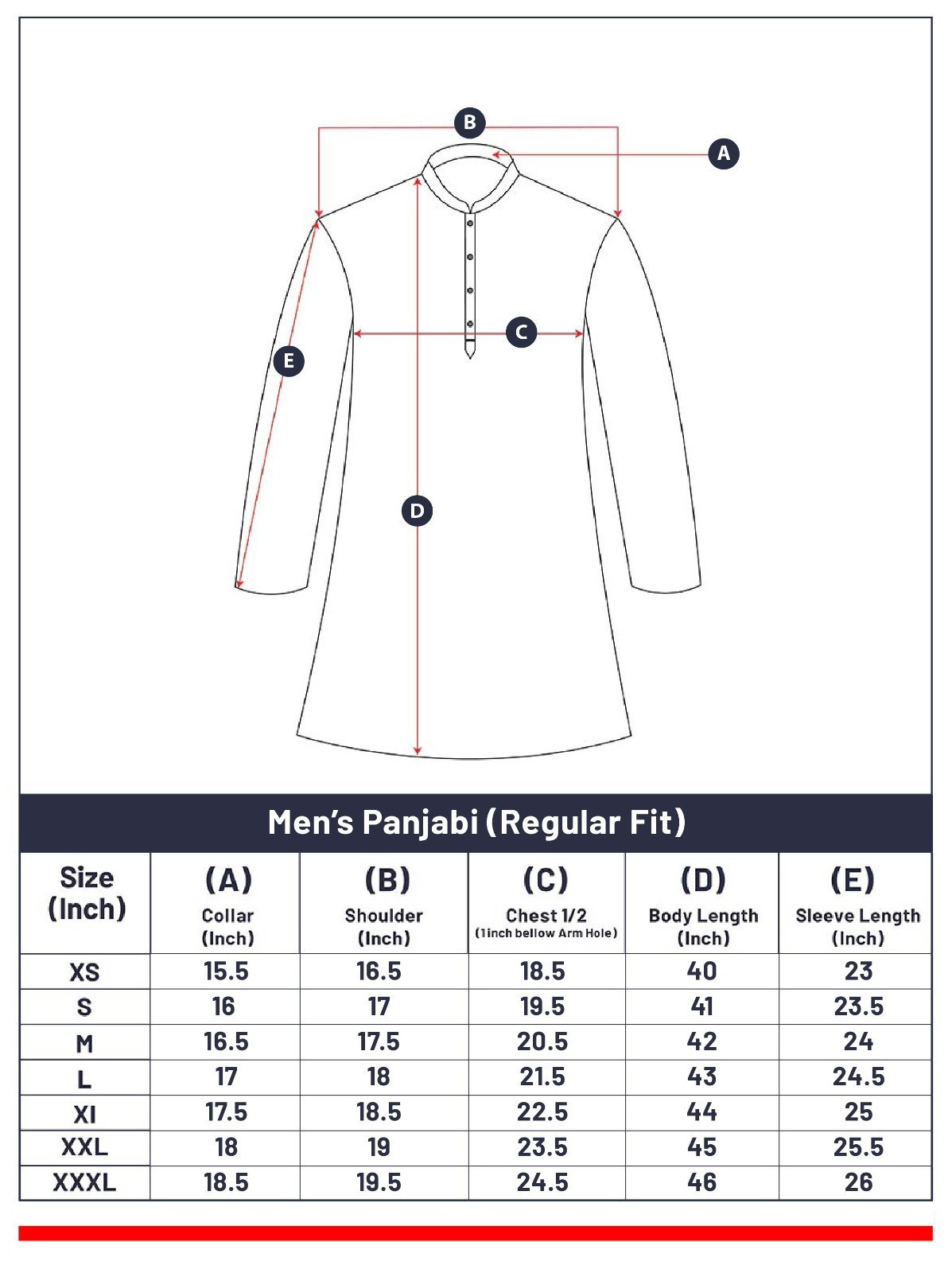 MENS CLASSIC PANJABI