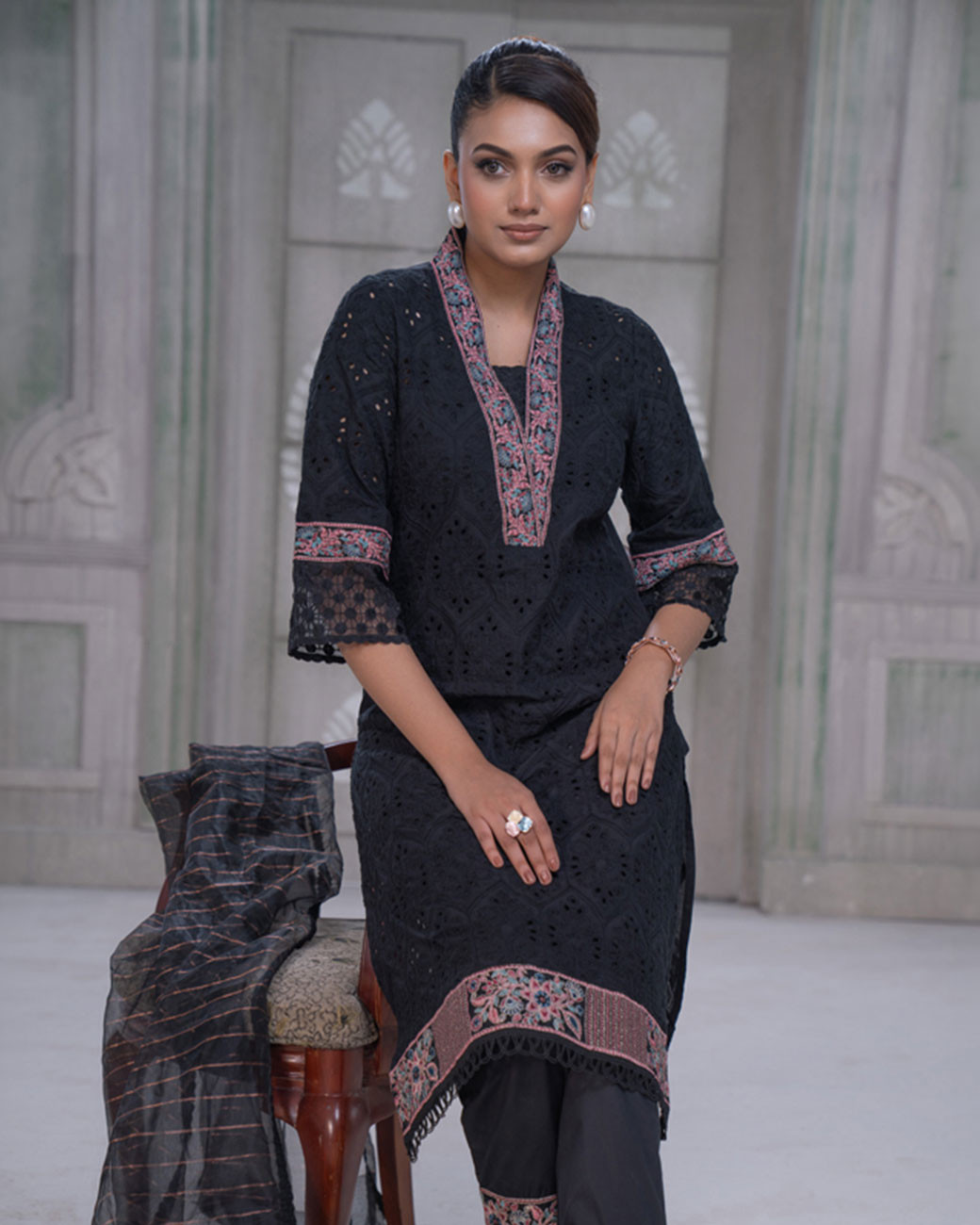 WOMENS WOVEN 3PCS